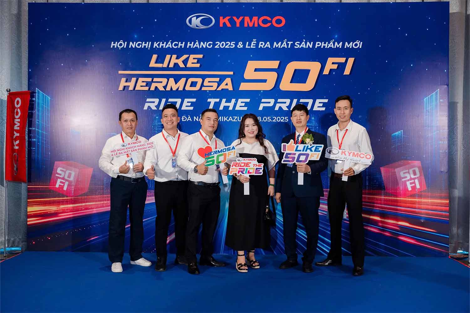 SỰ KIỆN RA MẮT XE LIKE 50FI VÀ HERMOSA 50FI